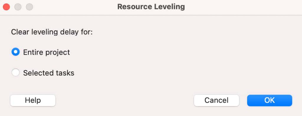 Resource Leveling - Project Plan 365