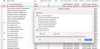 Resource Overallocation – Project Plan 365