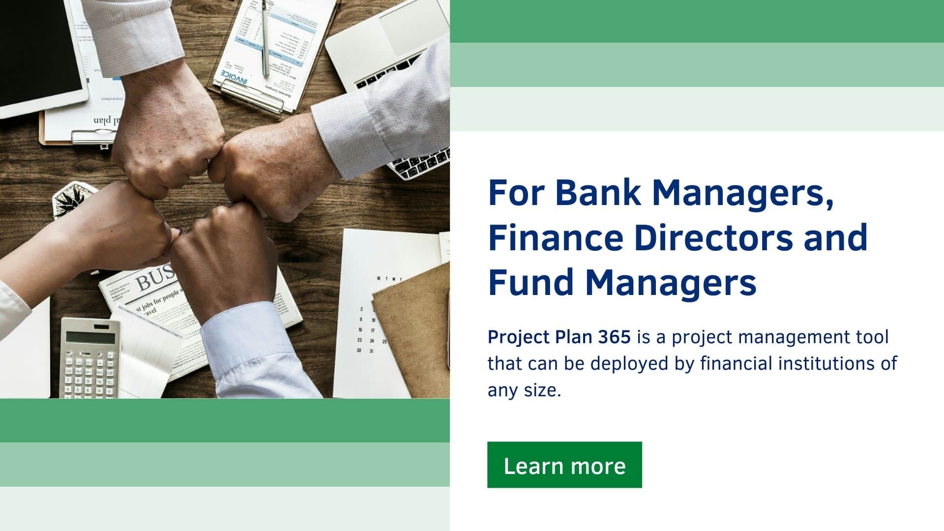 Project Plan 365 for Banking and Finance - Project Plan 365