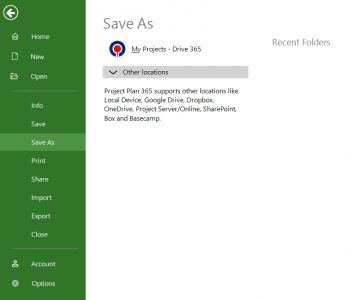 Lesson 2: Save - Project Plan 365