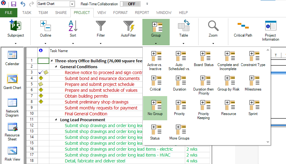 Group - Project Plan 365