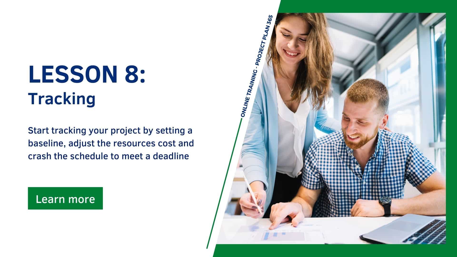 Lesson 8: Tracking - Project Plan 365