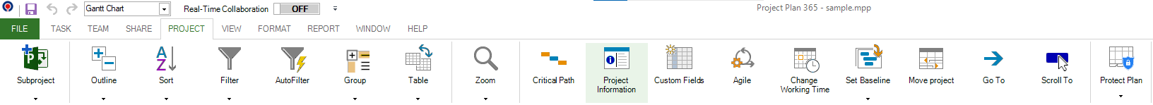 Set Project Start Date – Project Plan 365 Set Project Start Date – Project Plan 365