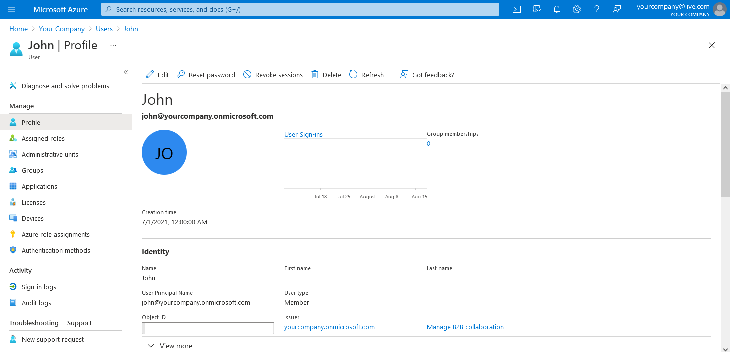 Sign In with Microsoft - Project Plan 365