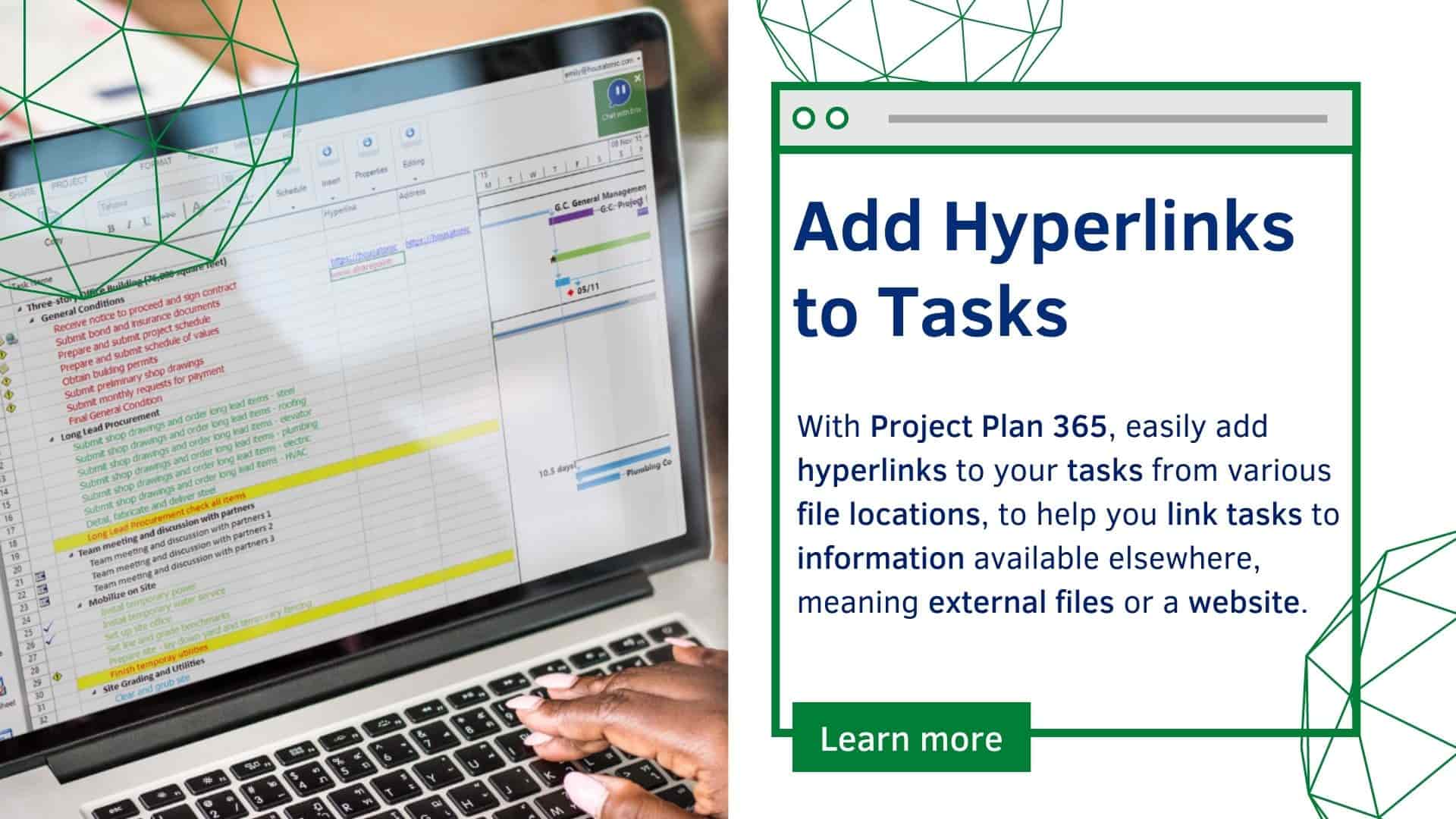 Hyperlink - Project Plan 365