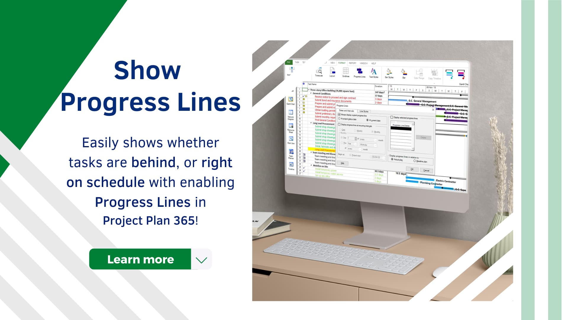 Progress Lines - Project Plan 365