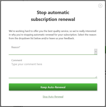Renew Standard Subscription - Project Plan 365