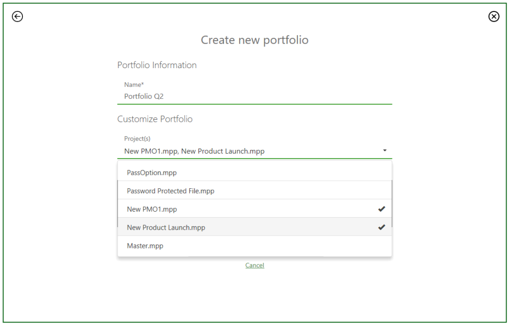 Portfolio Info - Project Plan 365