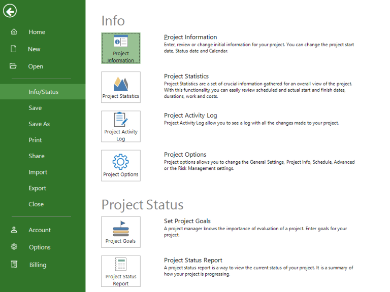 Set Project Start Date – Project Plan 365 Set Project Start Date – Project Plan 365