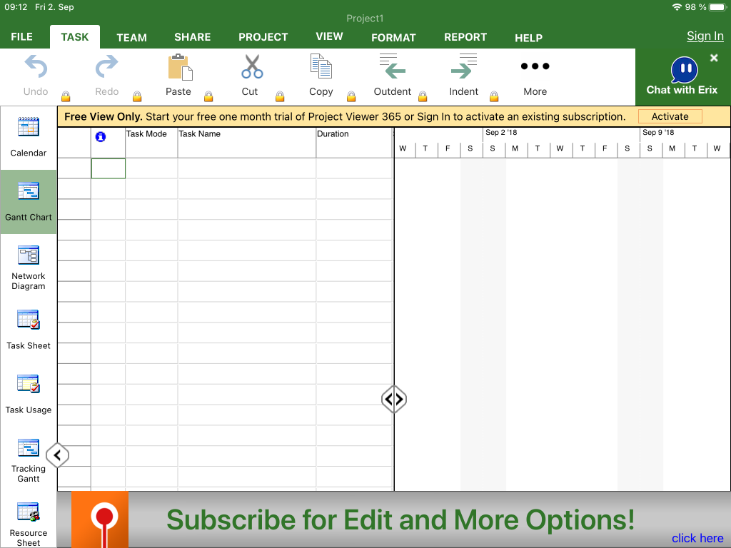 App Store iOS – Start 30-Day Trial and Purchase Standard Editor ...