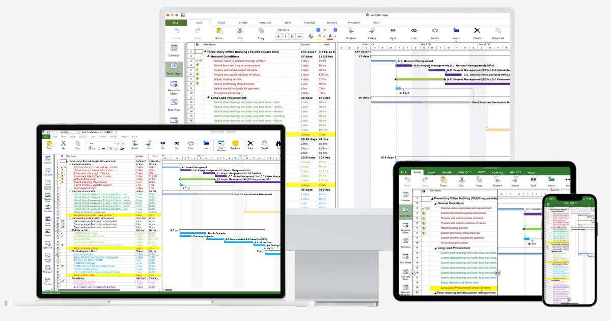 Calculate Critical Path - Project Plan 365