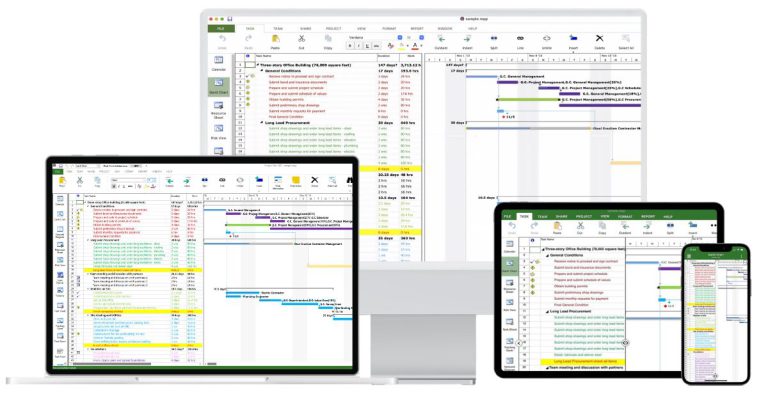 Kostenloser Viewer für Microsoft Project - Project Plan 365