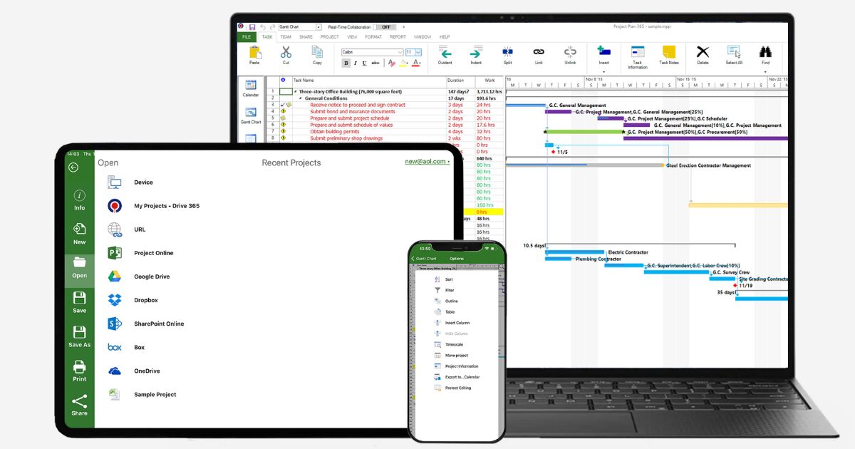 Best Microsoft Project Alternative - Project Plan 365