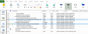 Lesson 2: Link and Unlink Task - Project Plan 365