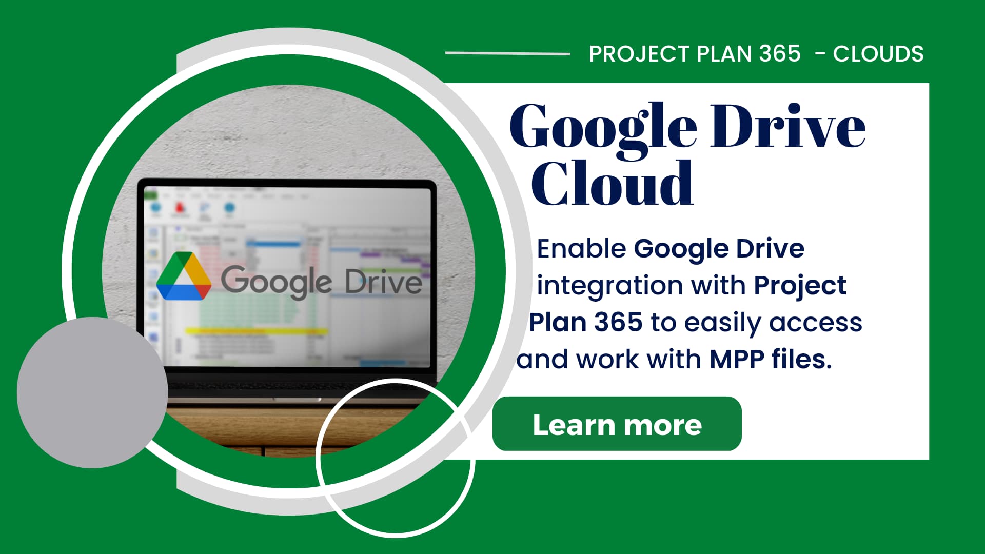 Open from Google Drive - Project Plan 365