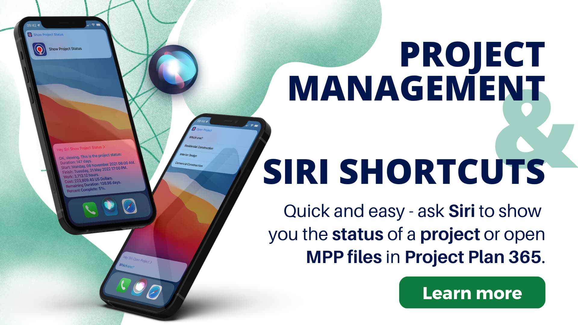 Siri Shortcut - Project Plan 365
