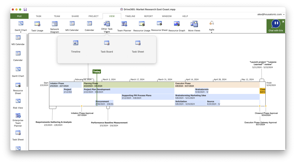 Lesson 10: All Views - Project Plan 365