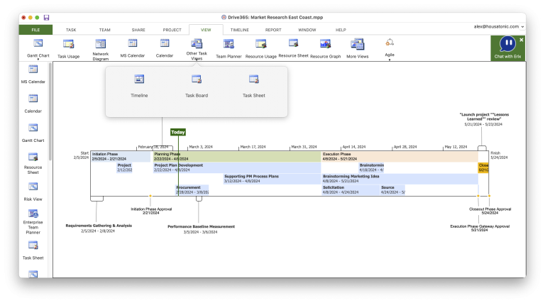 Lesson 10: All Views - Project Plan 365