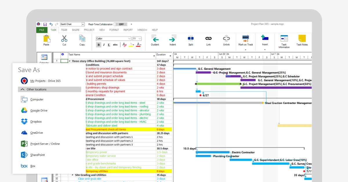 Free Trial - Project Plan 365