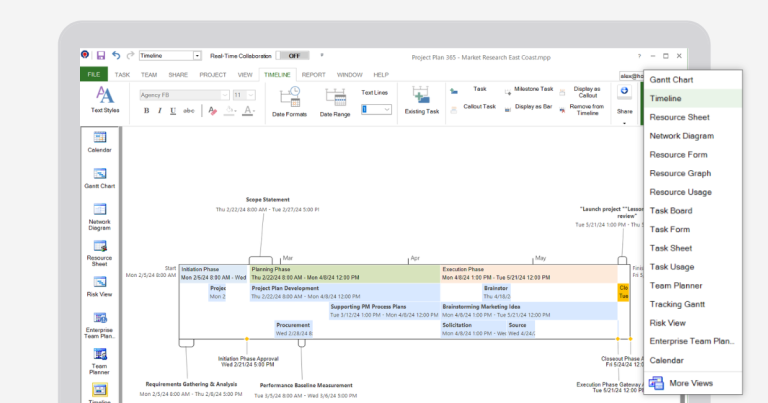 Free Trial - Project Plan 365