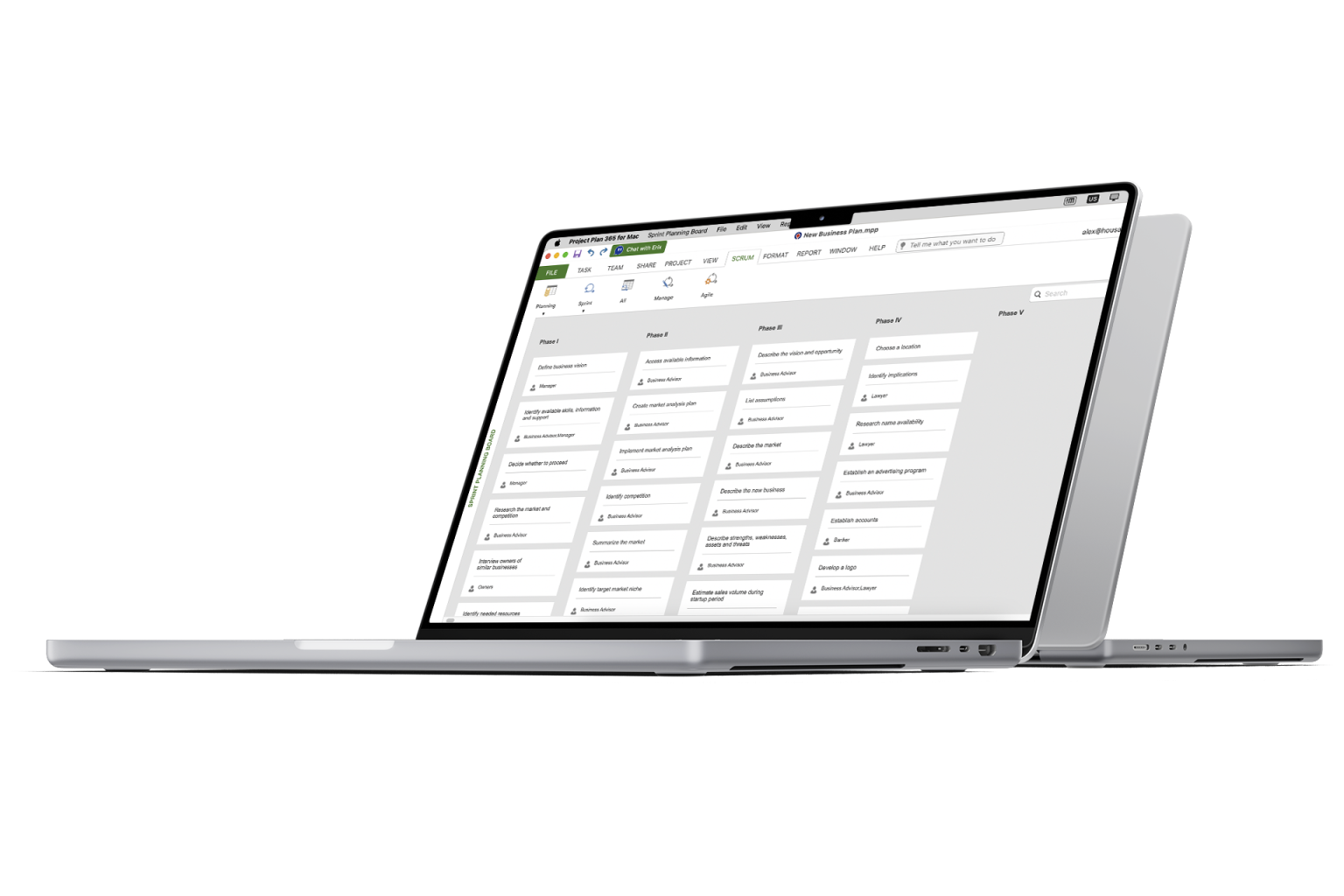 Microsoft Project for Mac Variant B - Project Plan 365