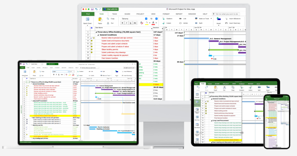 Microsoft Project for Mac - Project Plan 365