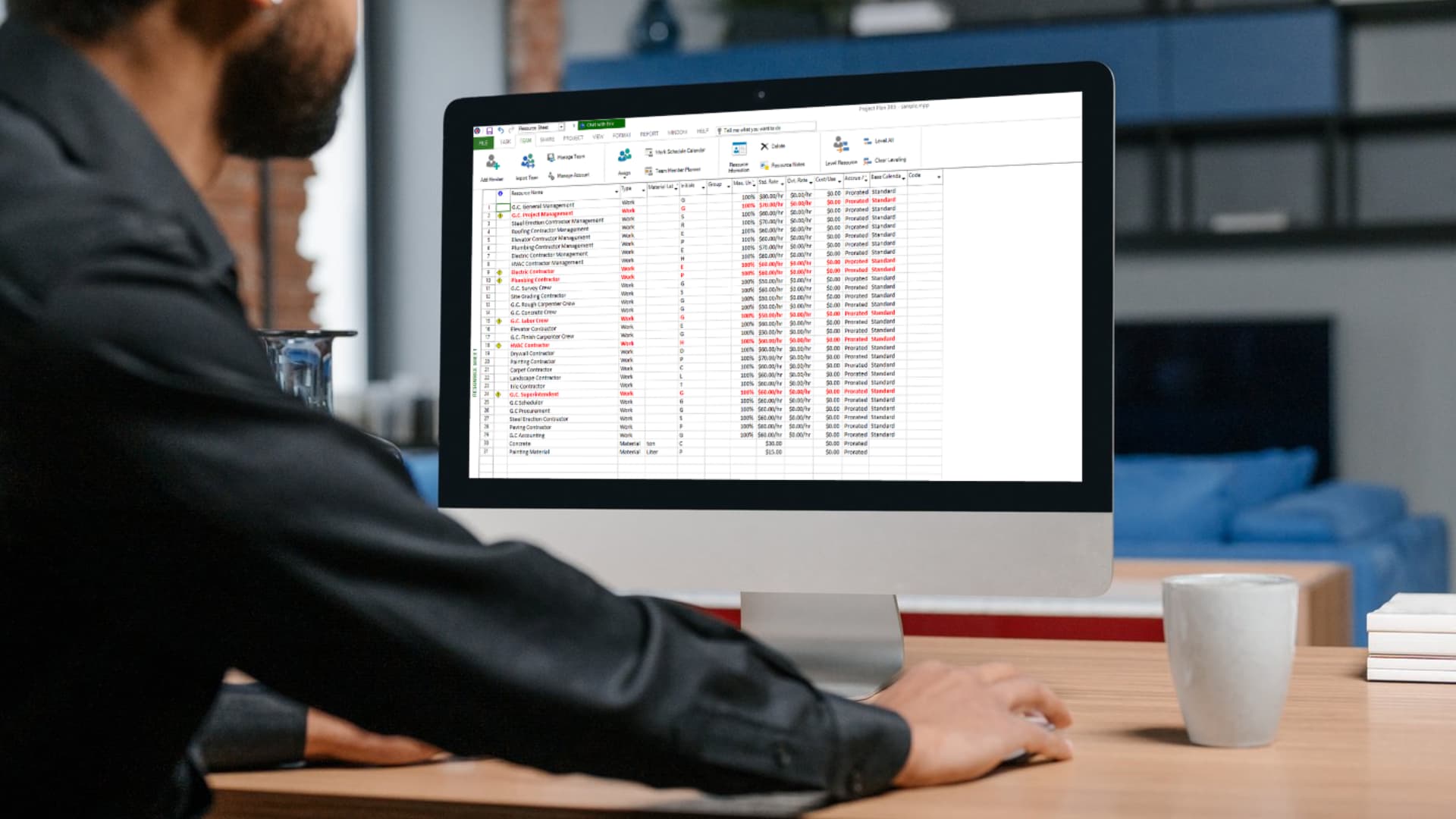 All About Resource Sheet View - Project Plan 365