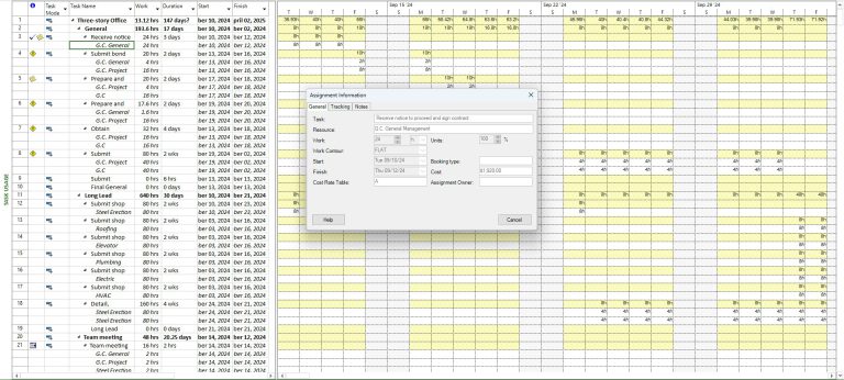 Assignment Information - Project Plan 365
