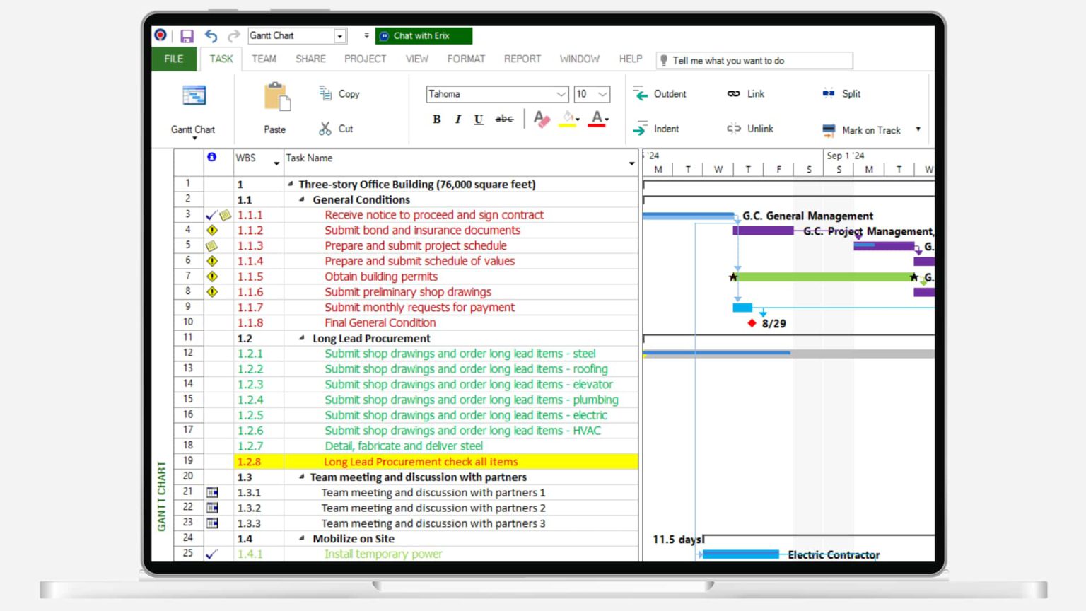 Wbs Project Plan 365