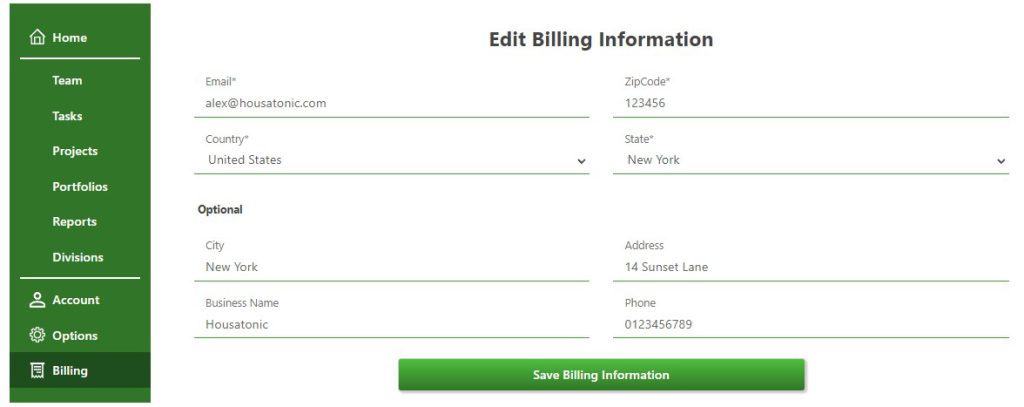Renew Standard Subscription - Project Plan 365