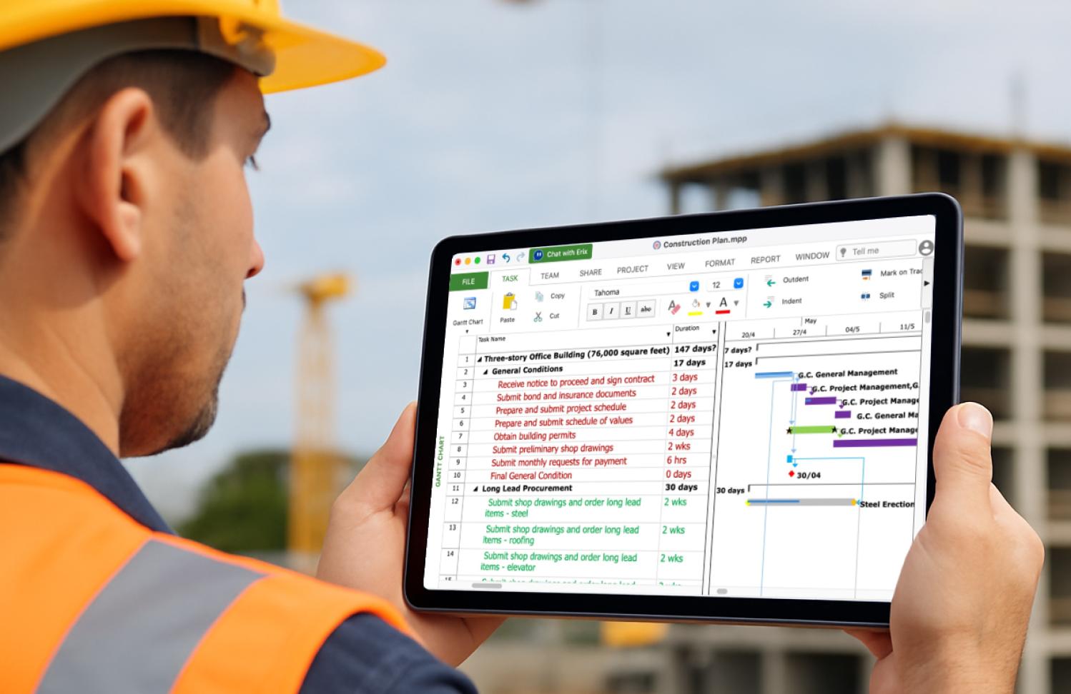 All-in-One Construction Project Management Software - Project Plan 365